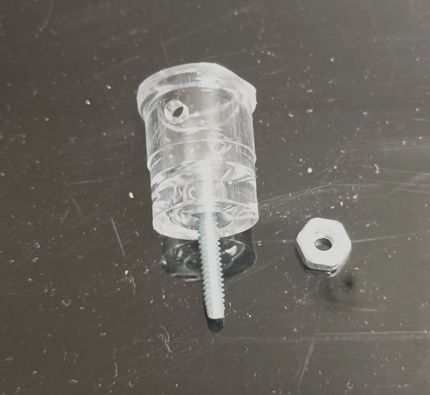 Round Neon Tube Support 20mm tall =13/16